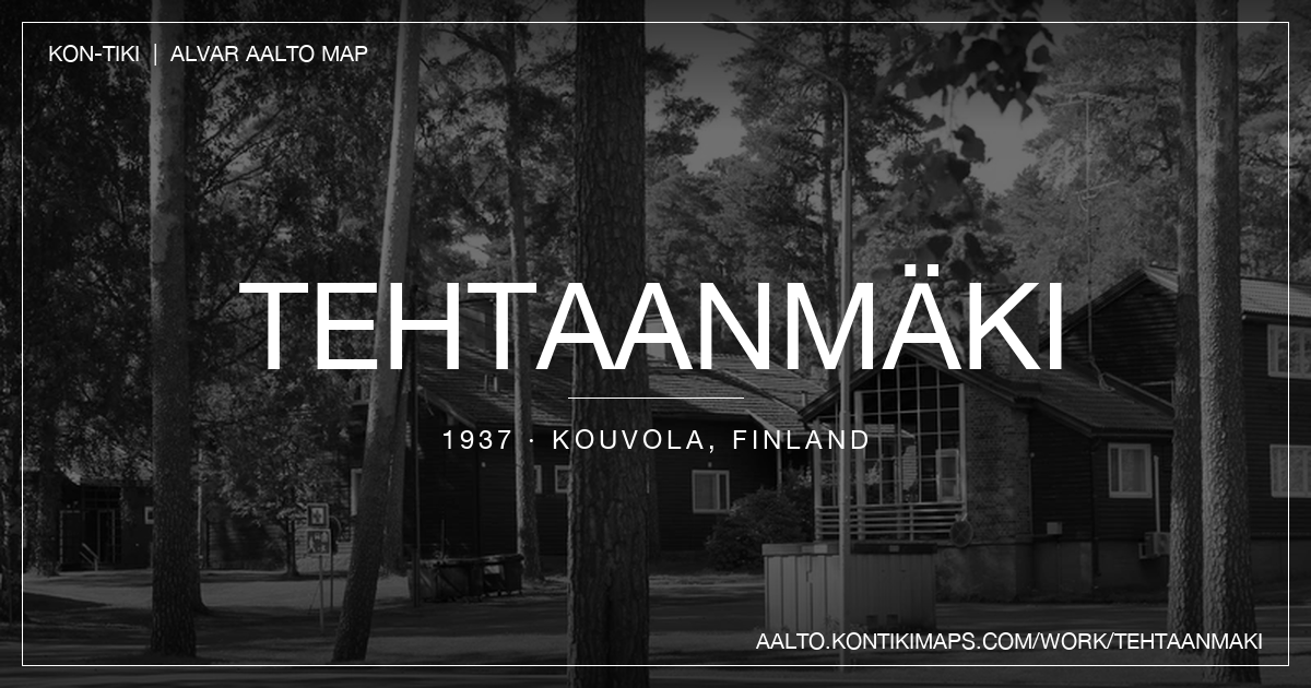 Tehtaanmäki — Alvar Aalto Map