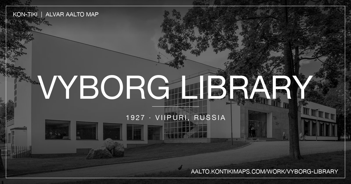 Vyborg Library — Alvar Aalto Map